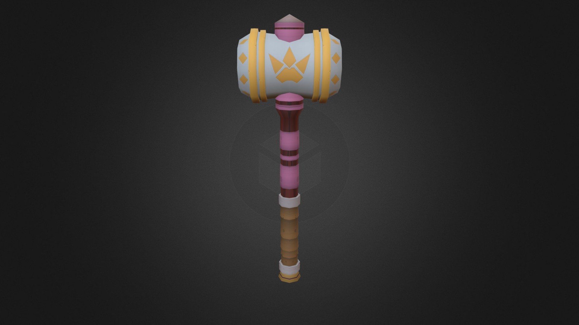 Hammer Hand Painted - 3D model by SamArtline [119b86f] - Sketchfab