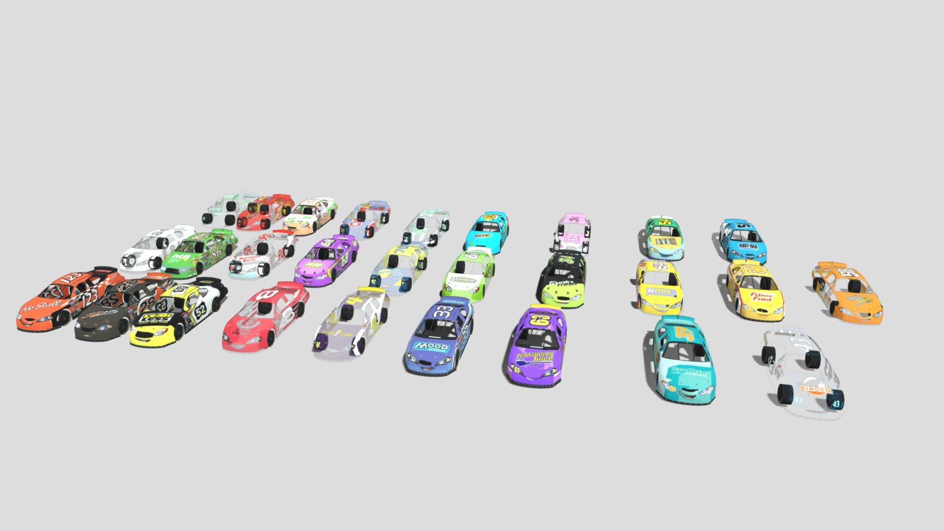 Piston Cup Pack - Download Free 3D model by zairiq-123 [119bbc7 ...