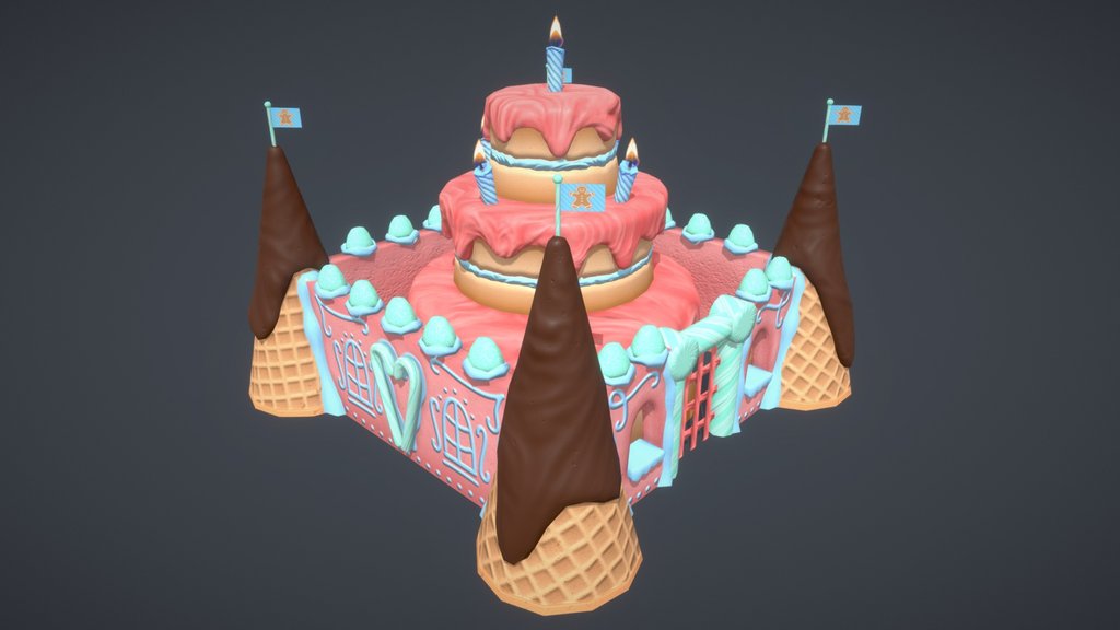 Candy World - A 3D model collection by Zero (@a651094916) - Sketchfab