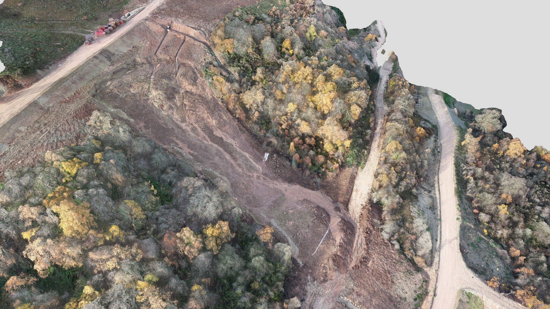 Landslide | Frana - 3D model by damicomarco91 [119d6a4] - Sketchfab