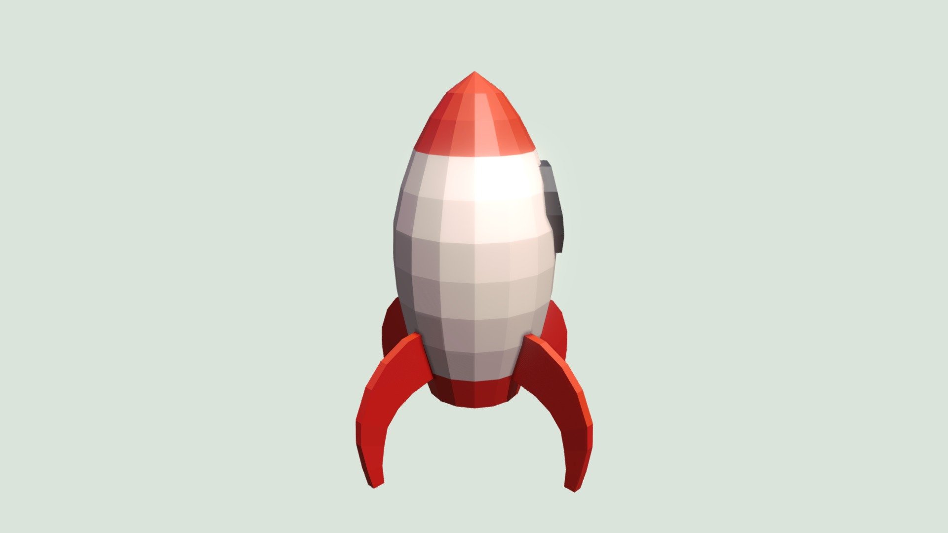 Lowpoly Simple Rocket - Download Free 3D model by Lucas Coutinho ...