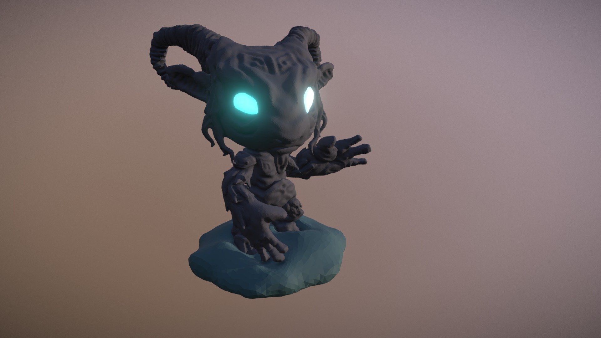 12- Creature- Pan - 3D model by Be Wild (@lMr.BeWild) [119e7f4] - Sketchfab