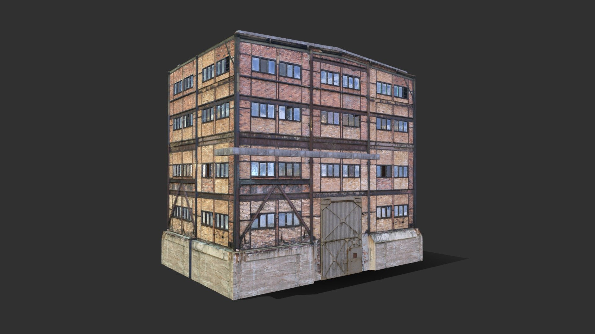 Old Factory Building - Buy Royalty Free 3D model by danielmikulik ...