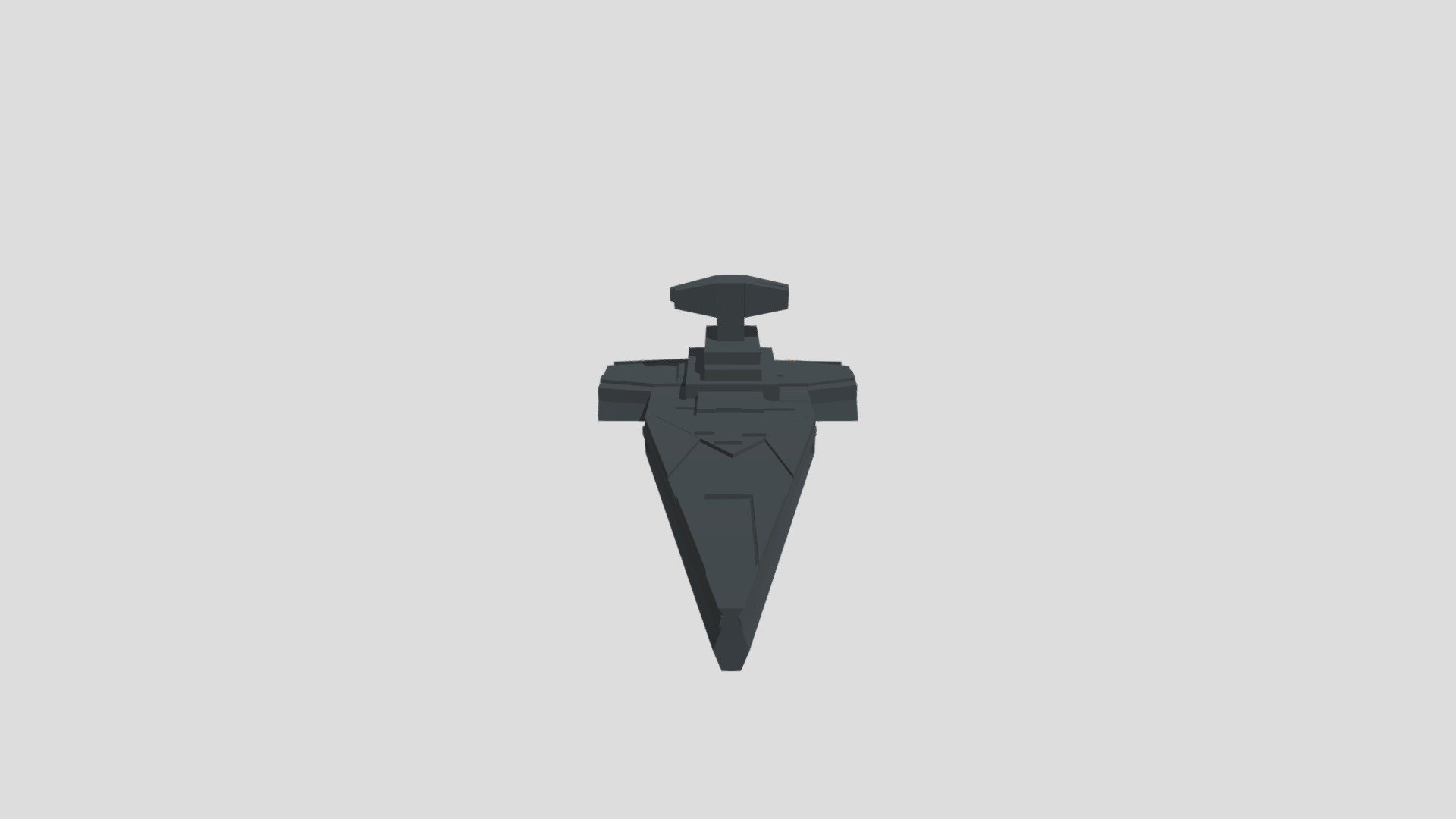 Low Poly Star Destroyer - Download Free 3D model by LoneHunter247 ...