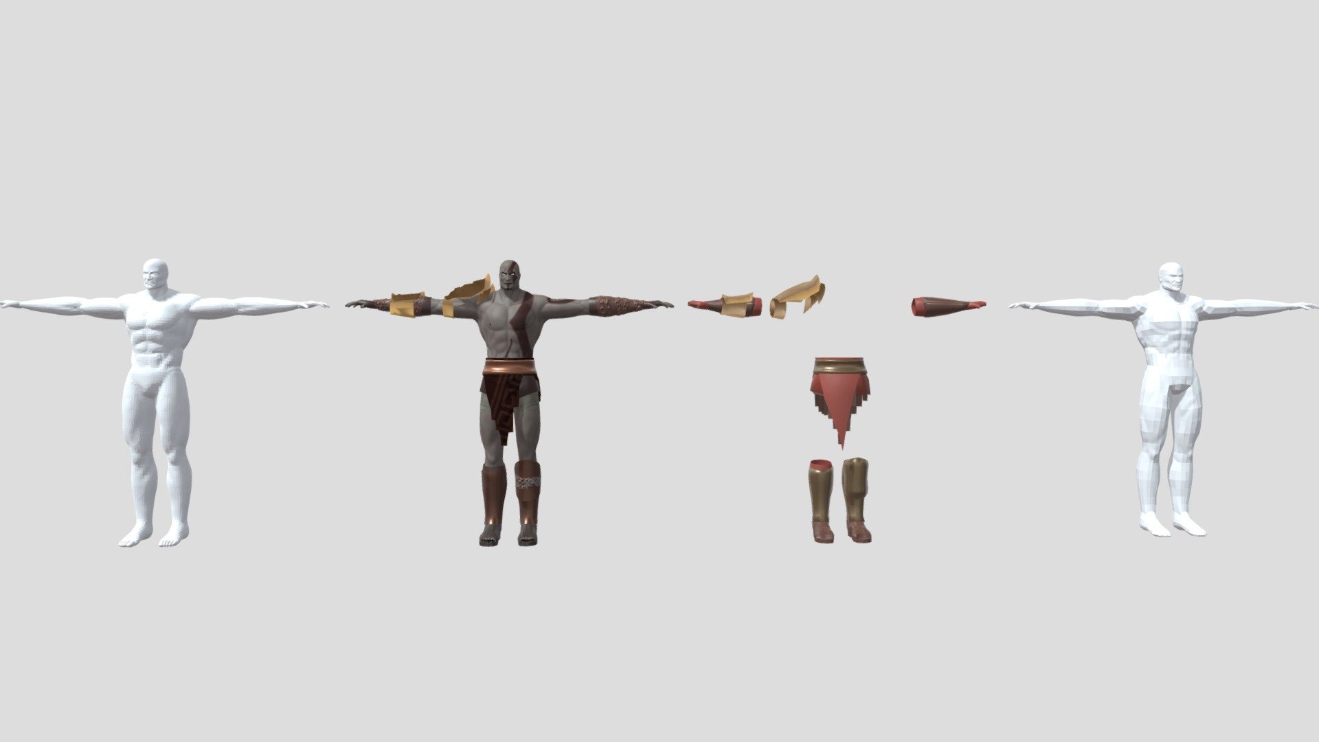 kratos final - Download Free 3D model by gabrielpfon98 [11a0c7d ...