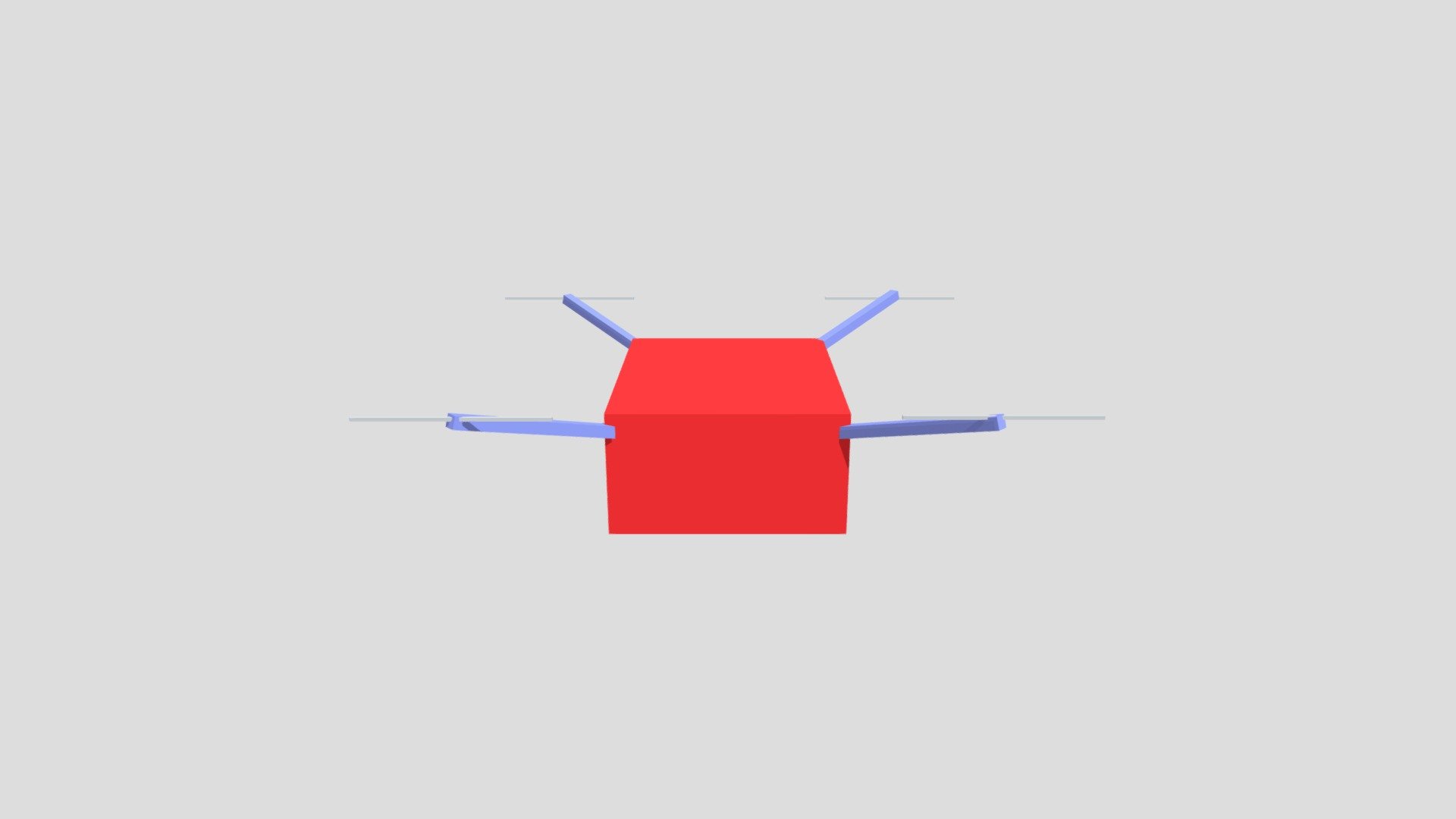 Very Basic Drone - 3D model by Wsimpson2022 [11a0ef1] - Sketchfab