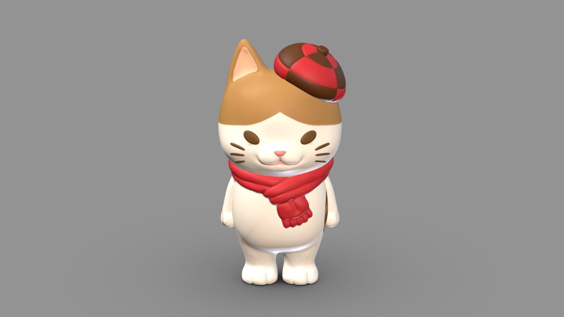 Cat 01 - 3D model by kander0001 [11a2c8b] - Sketchfab