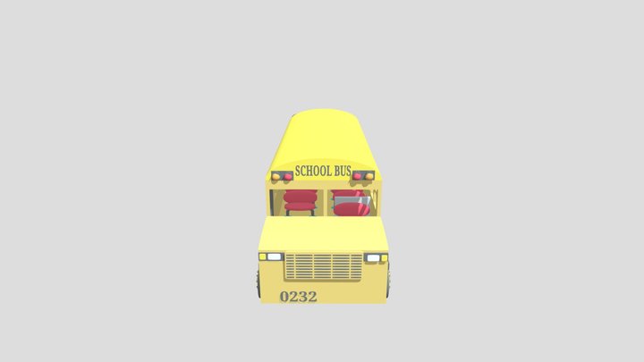 Schoolbus 3D models - Sketchfab