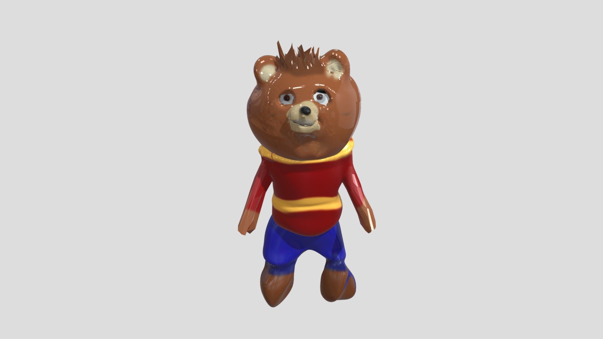 1998 Teddy Ruxpin - Download Free 3D model by Abigblueworld/Gruxpin ...
