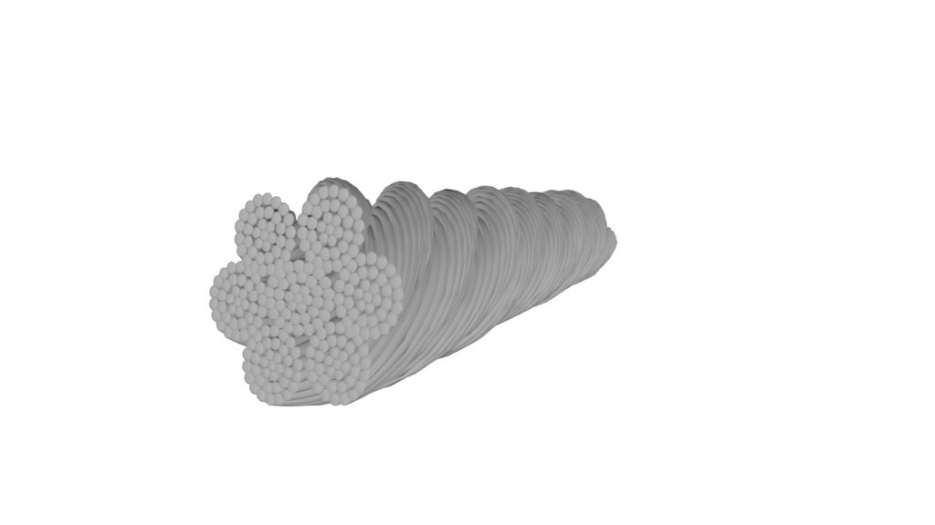 Wire Rope A - 3D model by tountasmarine [11a3e48] - Sketchfab