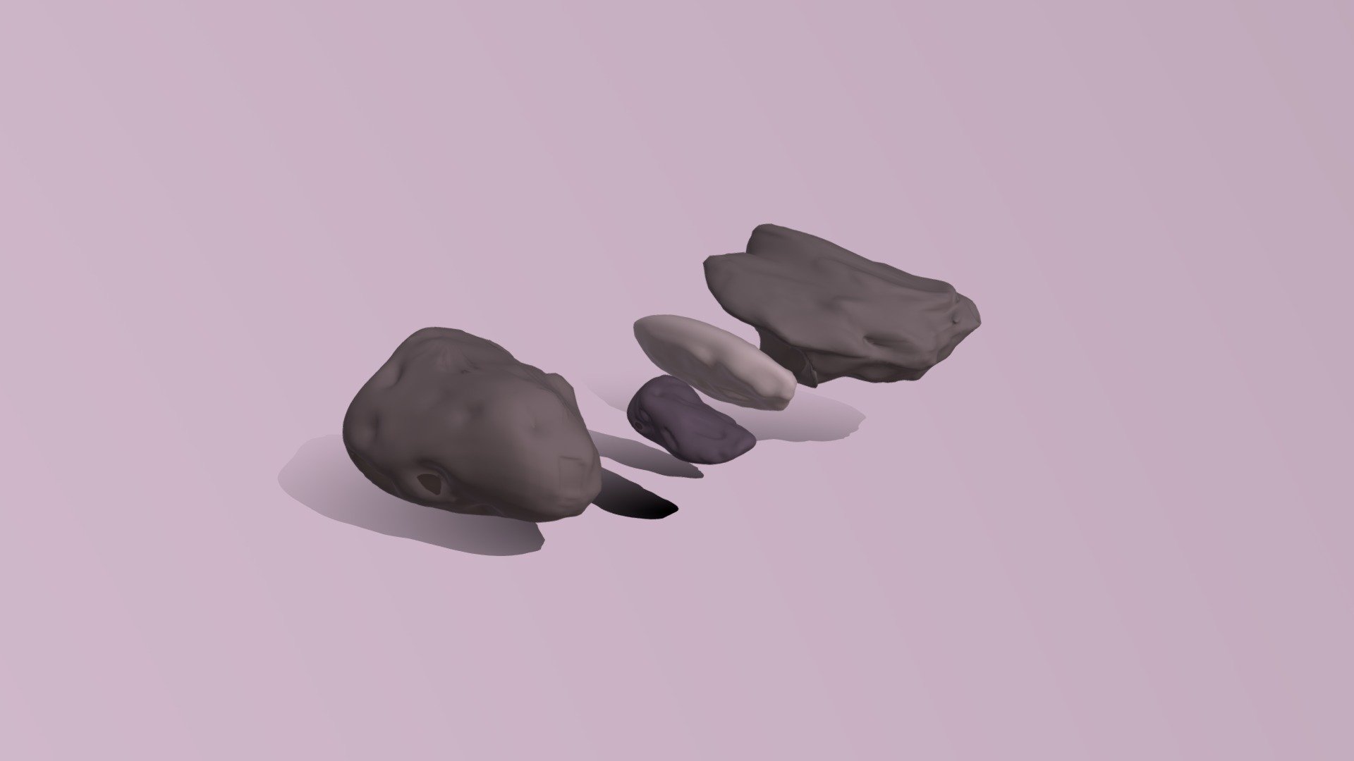 Comets and Meteors - Simple - Download Free 3D model by ...