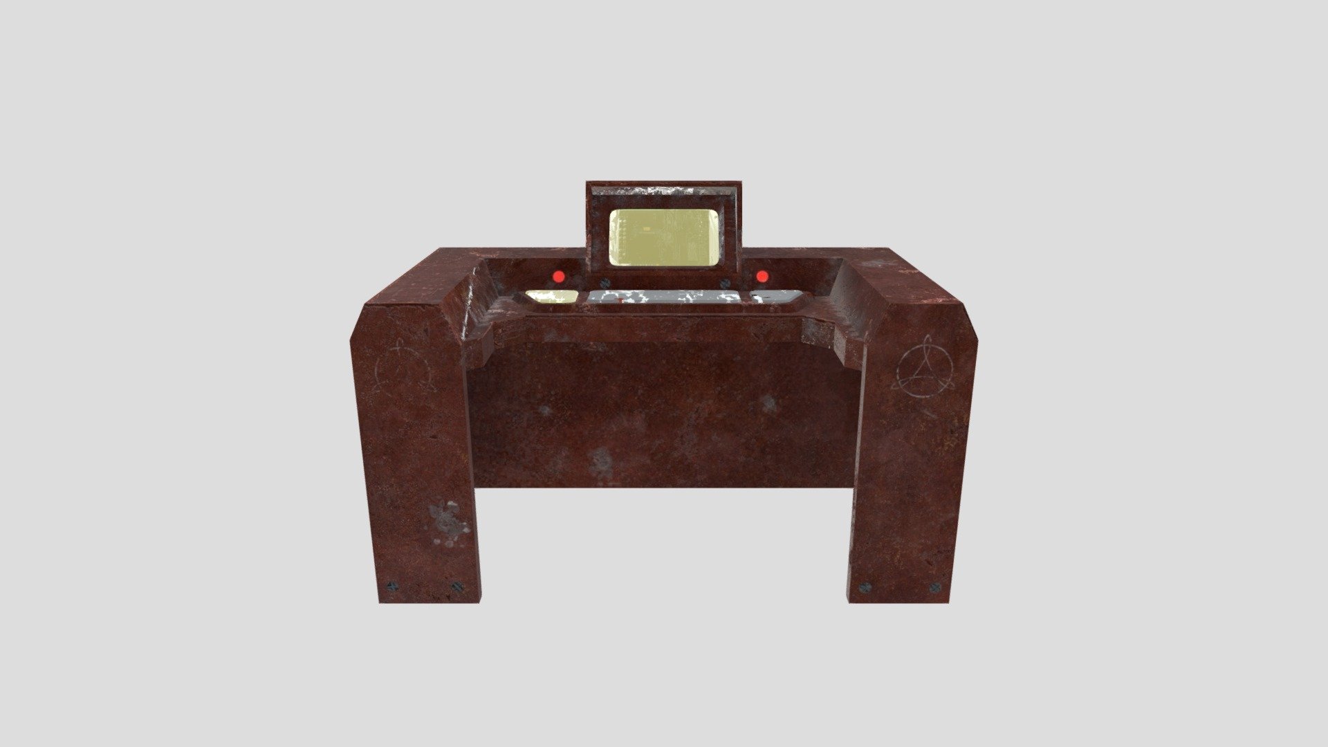 Old computer - 3D model by Paragon_ [11a5b33] - Sketchfab