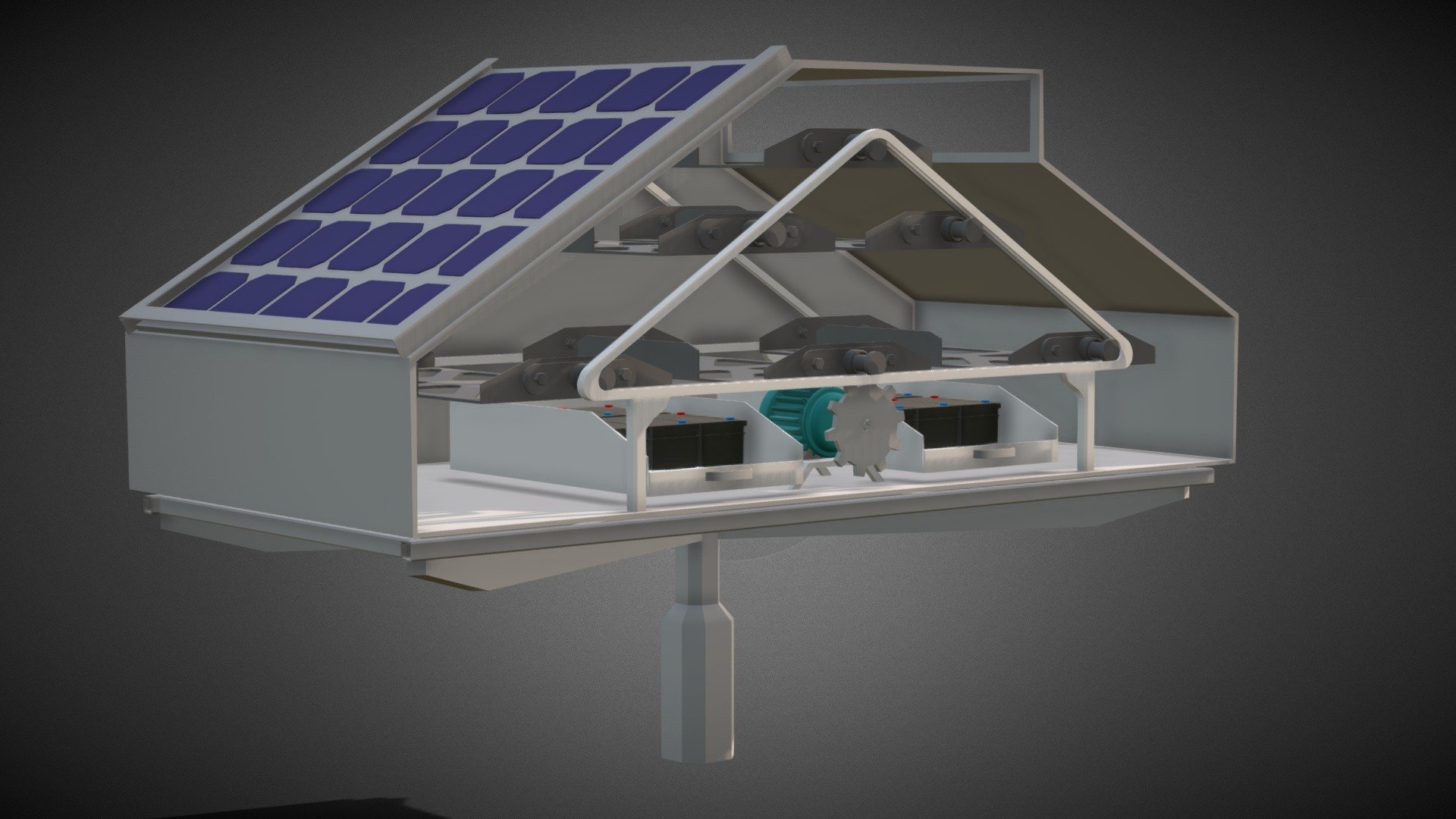 Triangle Hive - 3D model by FutureSquared [11a7a3a] - Sketchfab