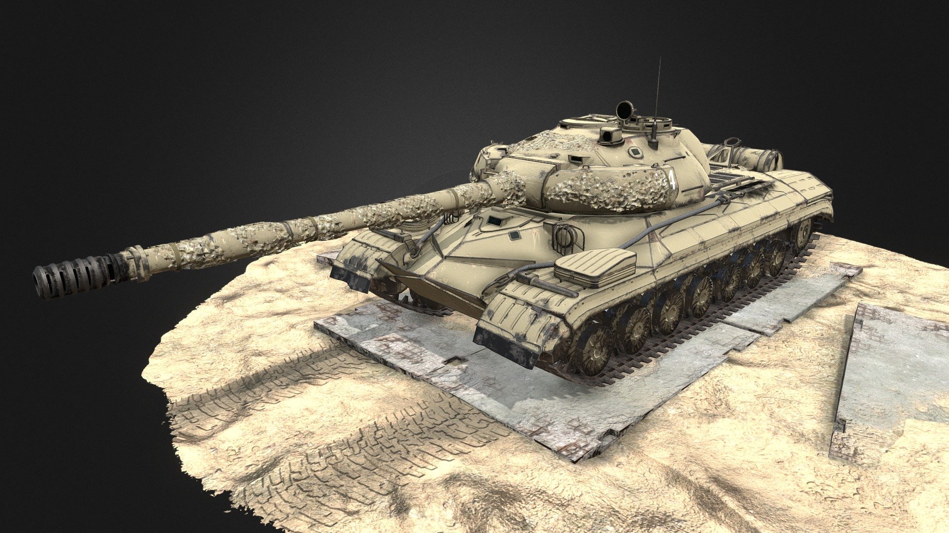 T-10MS - Buy Royalty Free 3D model by MartinDusek [11a7a9f] - Sketchfab ...