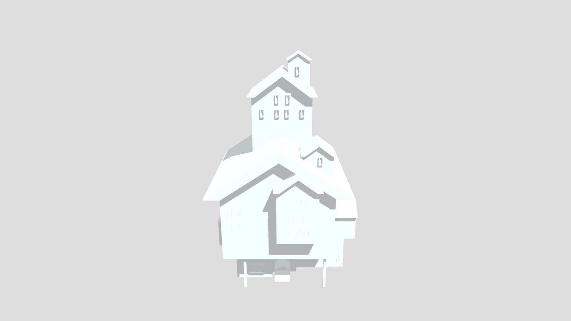 my hello neighbor house (fanmade) - Download Free 3D model by clancey ...