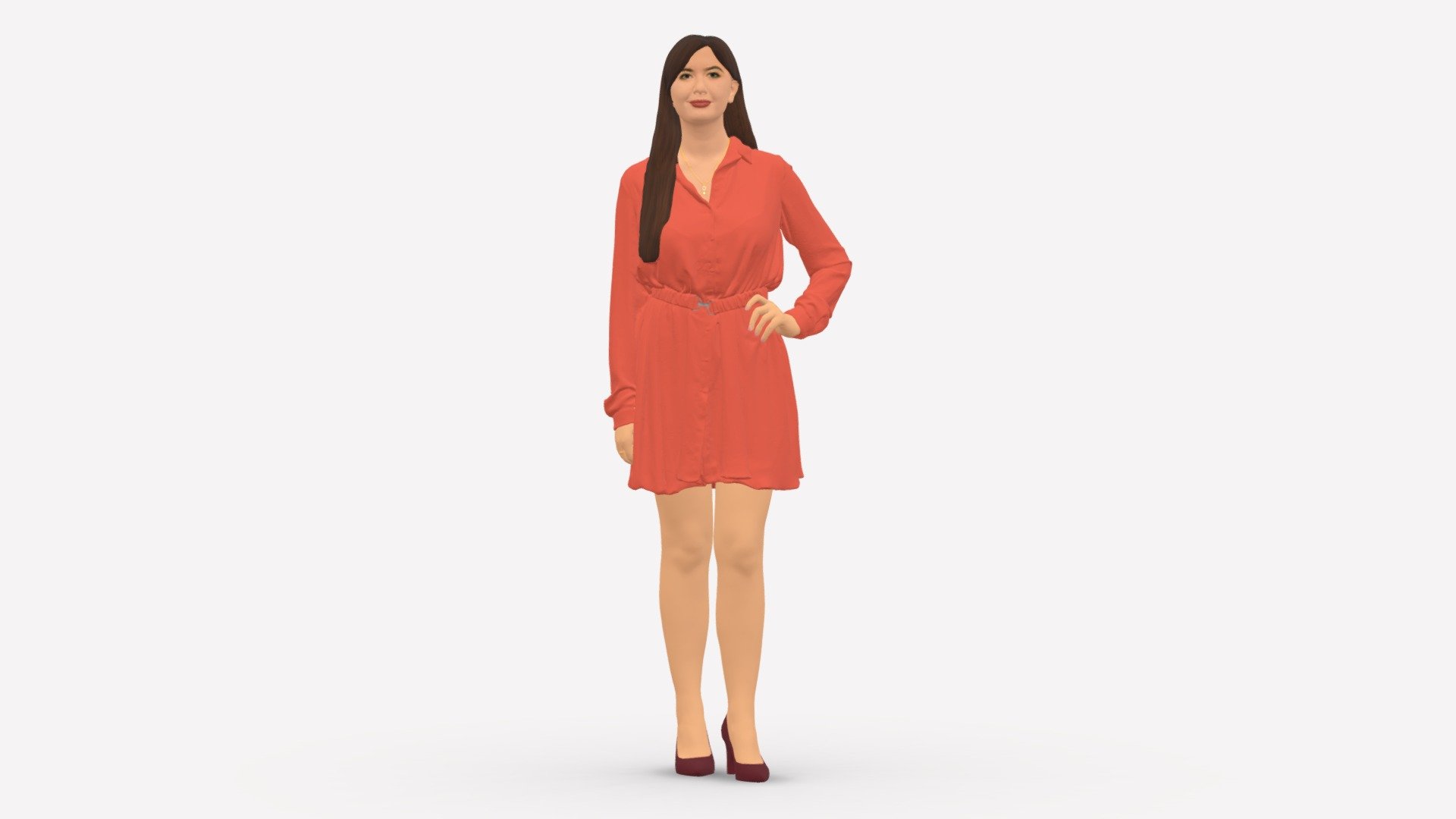 Beautiful Woman 0628 - Buy Royalty Free 3D model by 3DFarm [11a8d52 ...