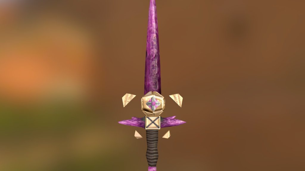 Crystal Nomad Blade - 3D model by Calcypher (@vephriel) [11aa080 ...