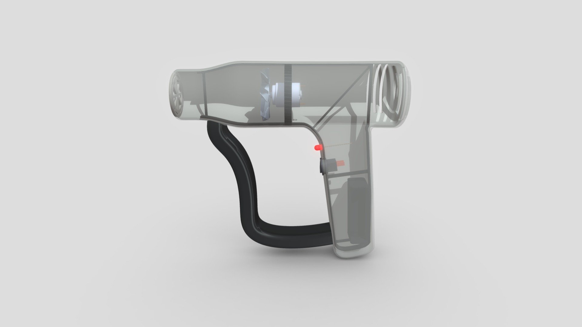 Heat Gun Prototype - 3D model by luissilva [11ac85c] - Sketchfab