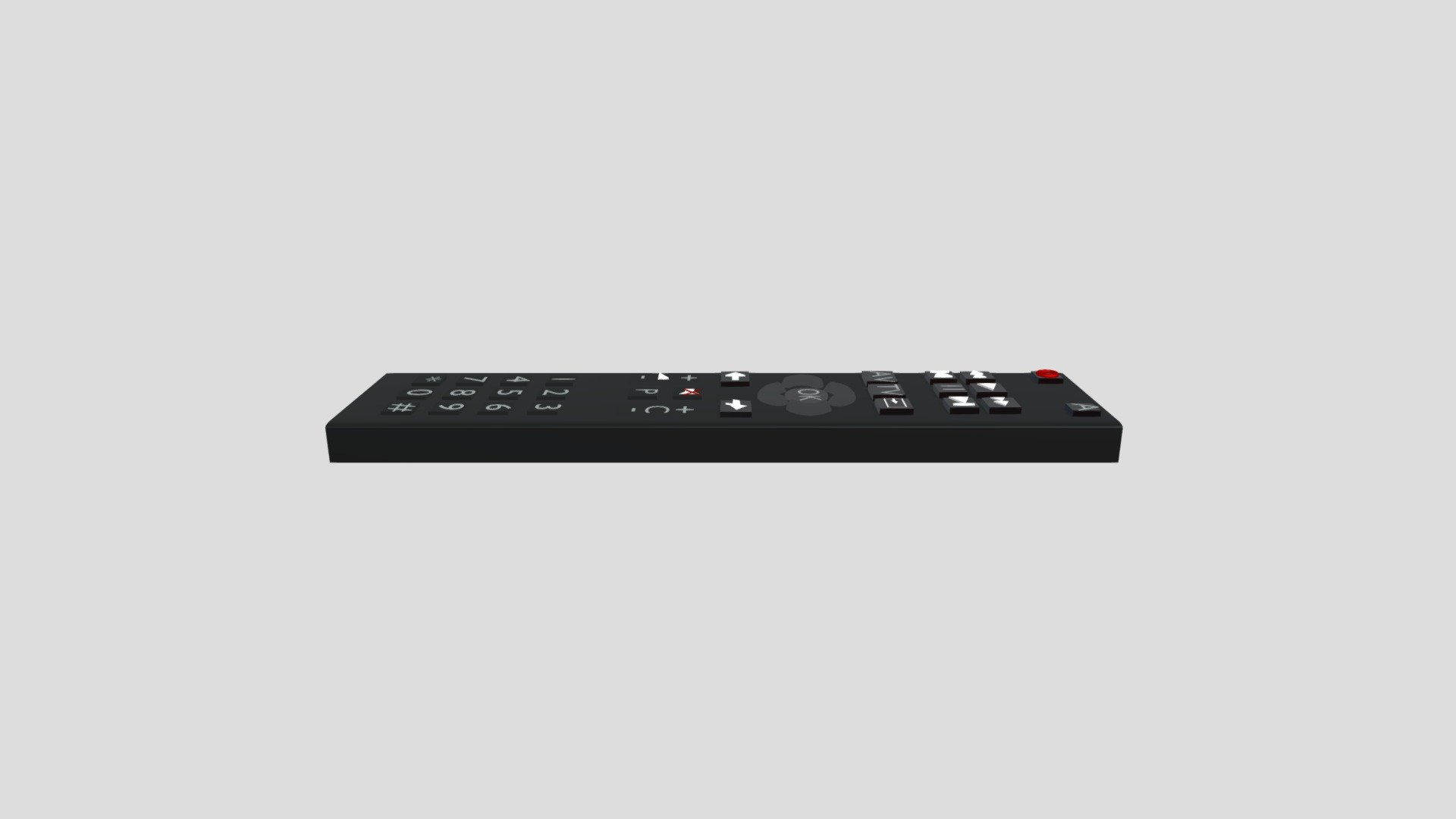 tv remote - Download Free 3D model by pcosfaj [11accee] - Sketchfab