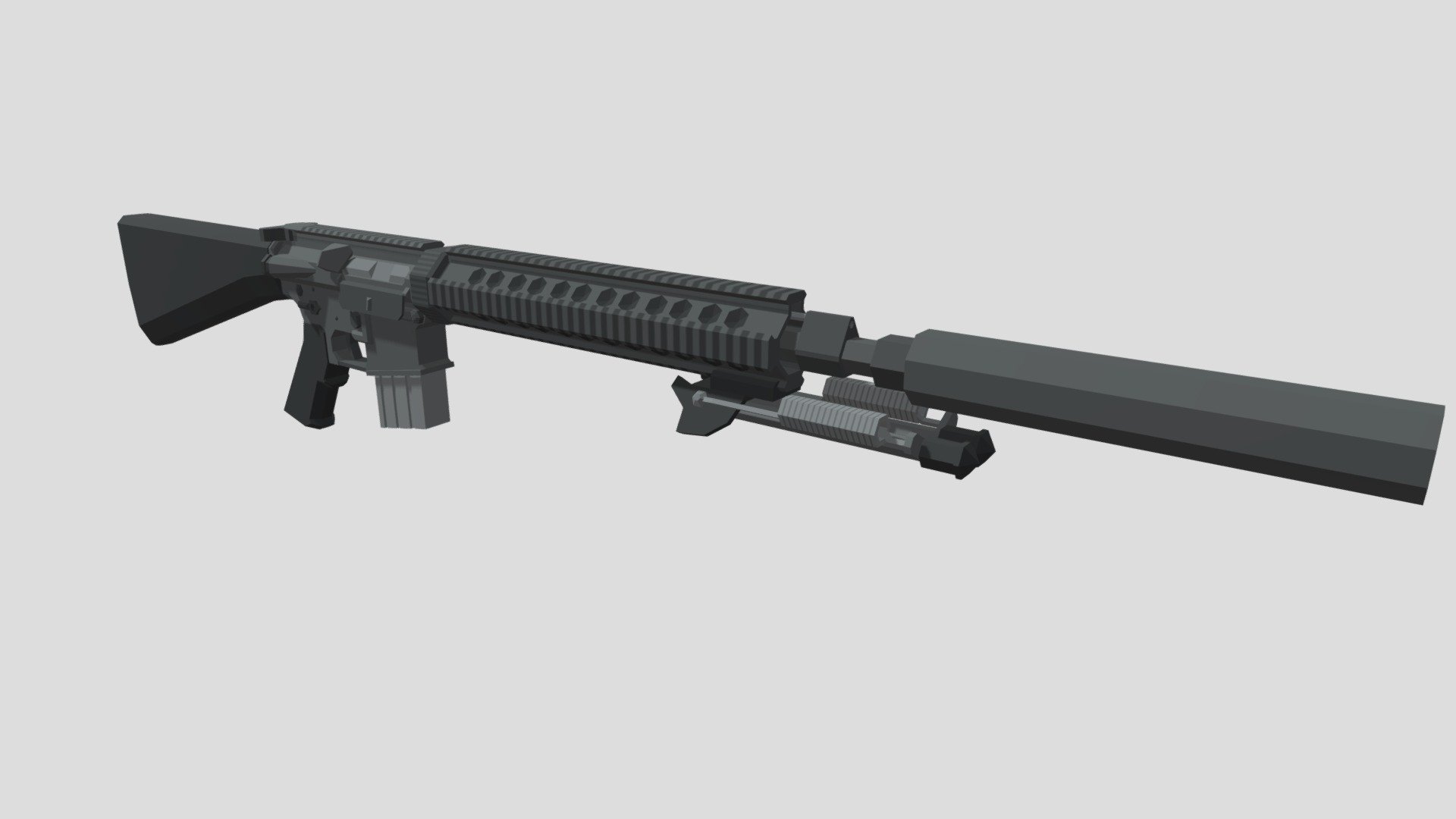 Mk12 marksman rifle - Buy Royalty Free 3D model by shirioko [11ae4aa ...