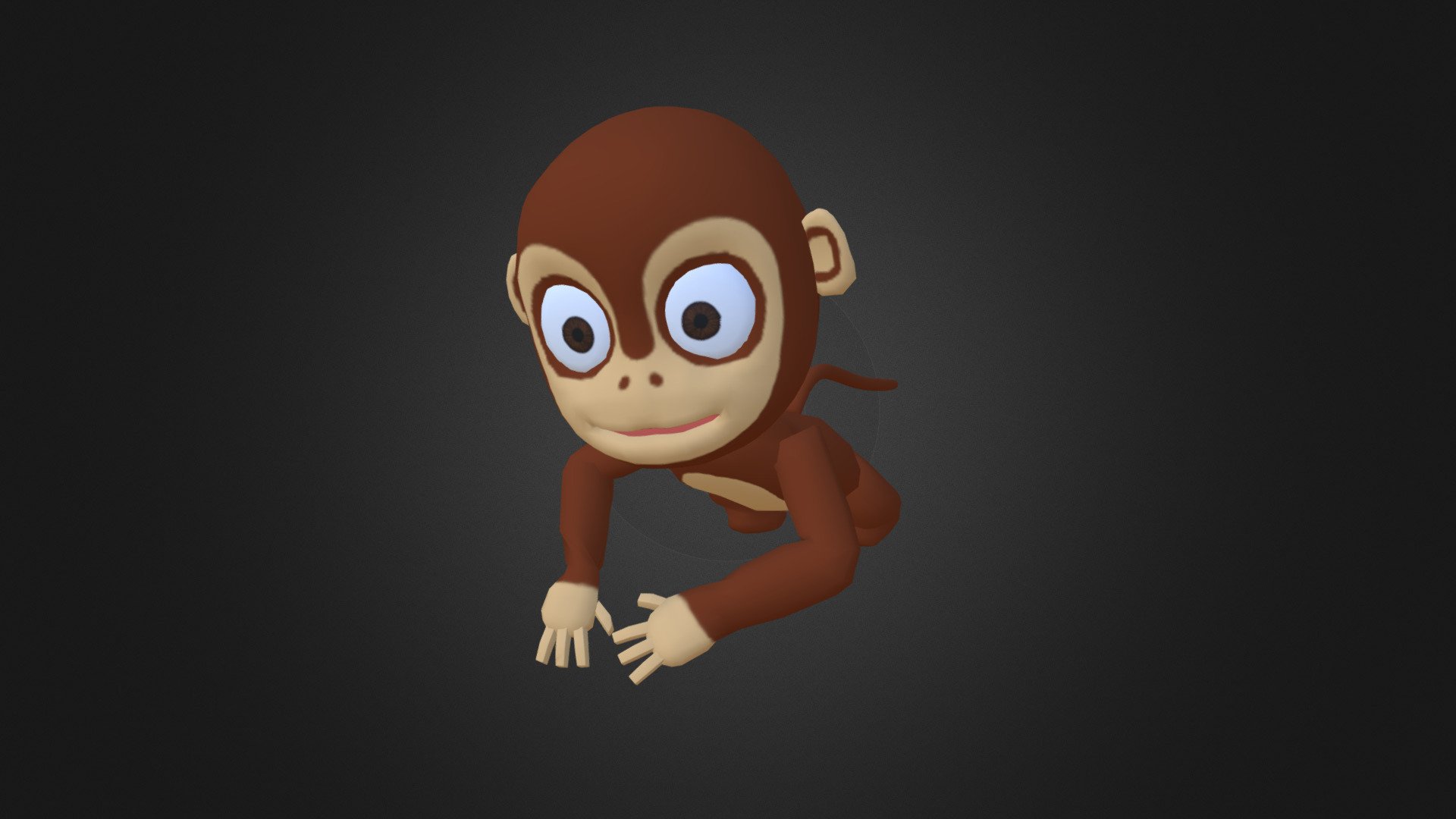 Monkey - 3D model by Whimfoome [11af34a] - Sketchfab