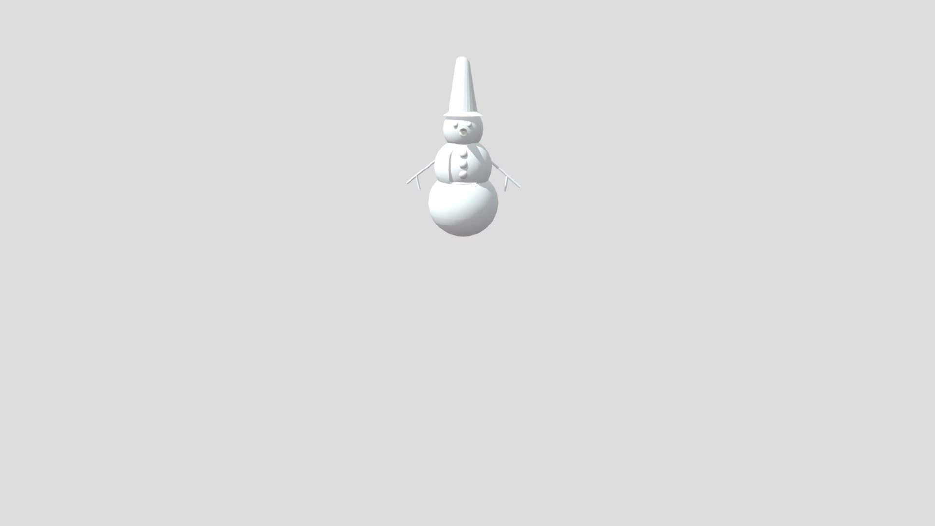 Snow man - Download Free 3D model by NoobGaming (@Noob.Gaming) [11af70f ...