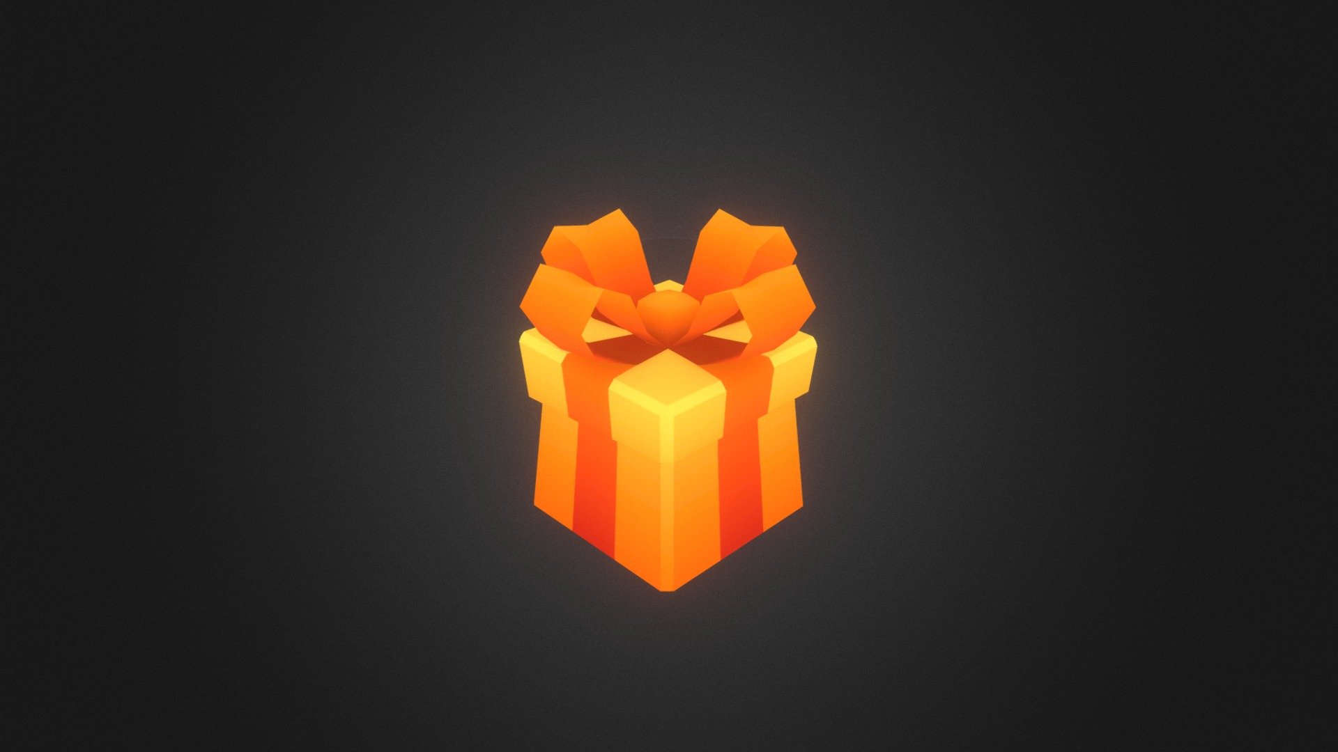 Stylized Low-poly Christmas Gift - Download Free 3D model by Rocco ...