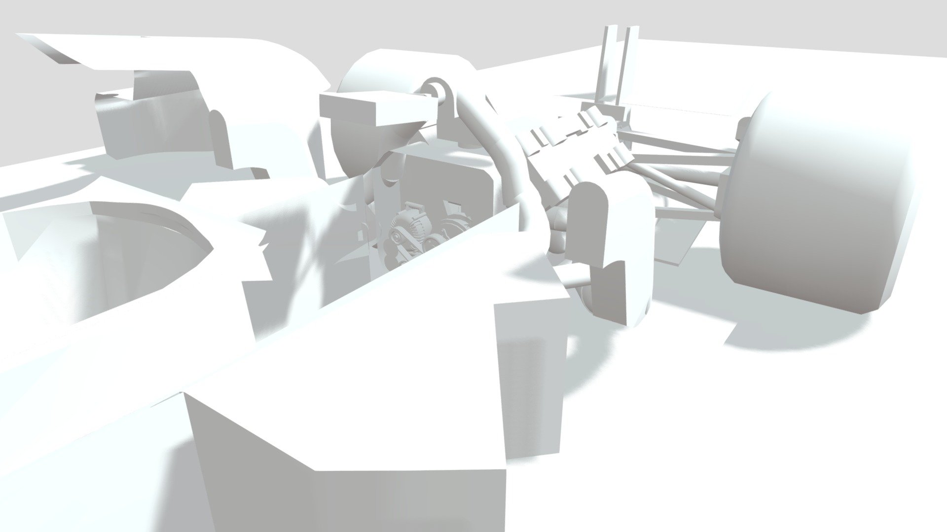 Williams FW14B Engine Complete - Download Free 3D model by RubénGM14 ...