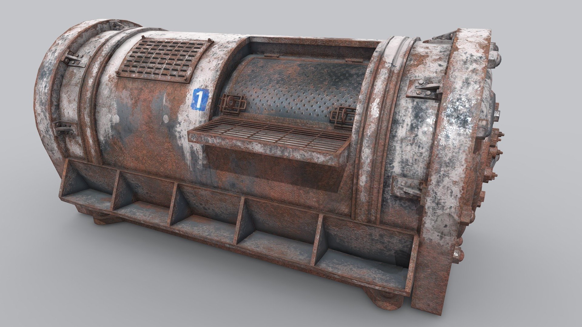 HL2 Inspired - Laundry machine 1 - Download Free 3D model by Kidney_02 ...