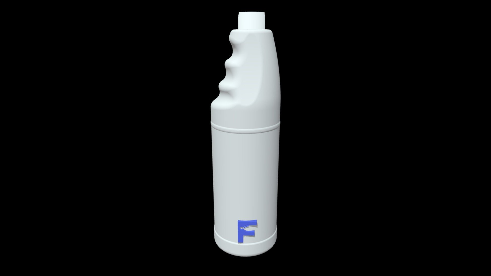 FL-190 650ml - 3D model by Flakon.uz [11b357e] - Sketchfab