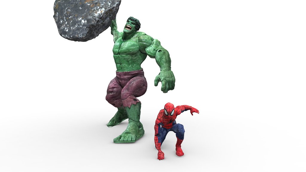 Action Figure Scans - A 3D model collection by makeitmovemedia - Sketchfab