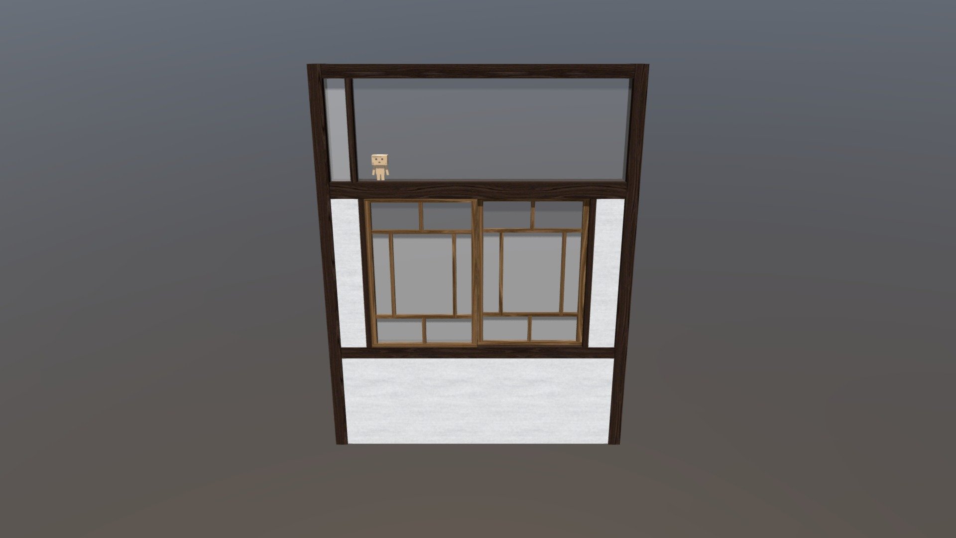 Shop Wooden Window - 3D model by Adrian Crisandy (@adriancris) [11b38d3 ...