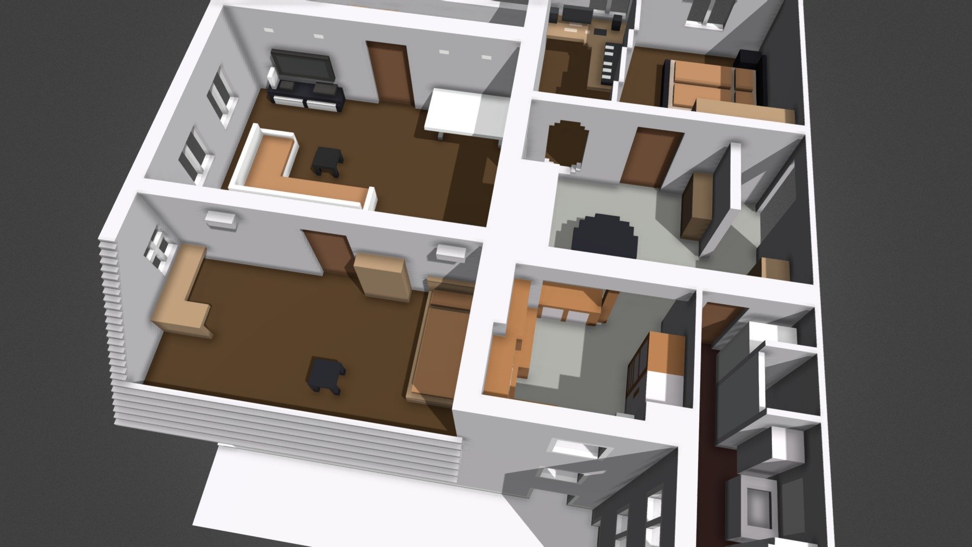 The flat - 3D model by mihagroselj [11b393a] - Sketchfab