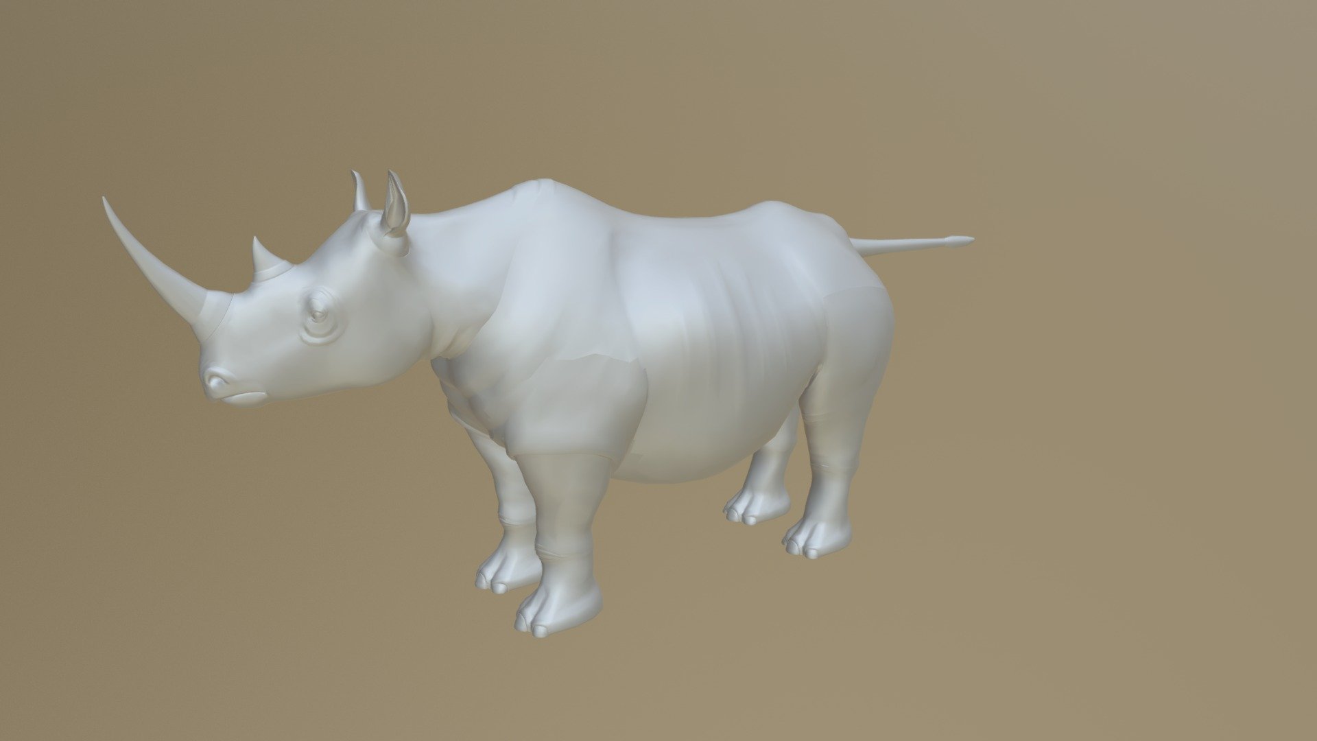 Rhino - 3D model by Kailash H Kanojia (@KailashHKanojia) [11b4126 ...