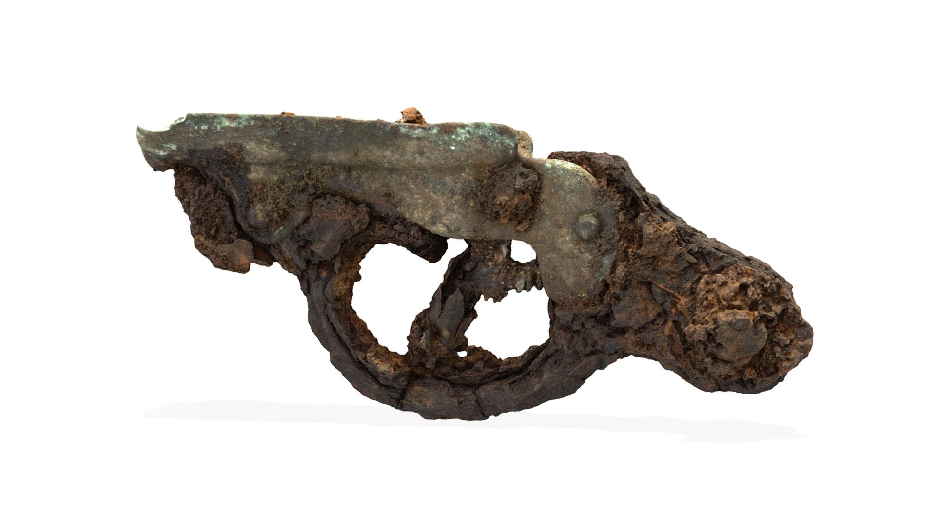 Historic Revolver Gun Trigger - 3D model by University of South Florida ...