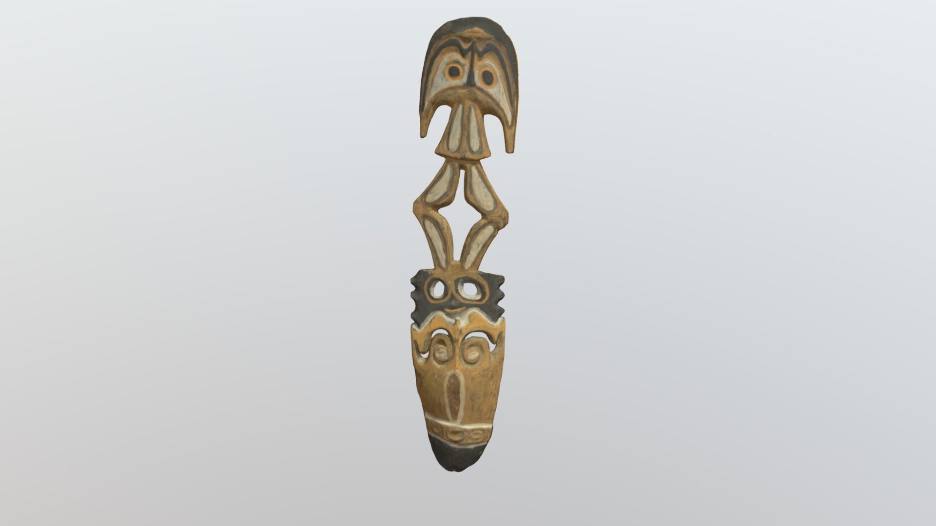 Ritualinis kablys. XX a. Naujoji Gvinėja - 3D model by LIMIS [11b5ba1 ...