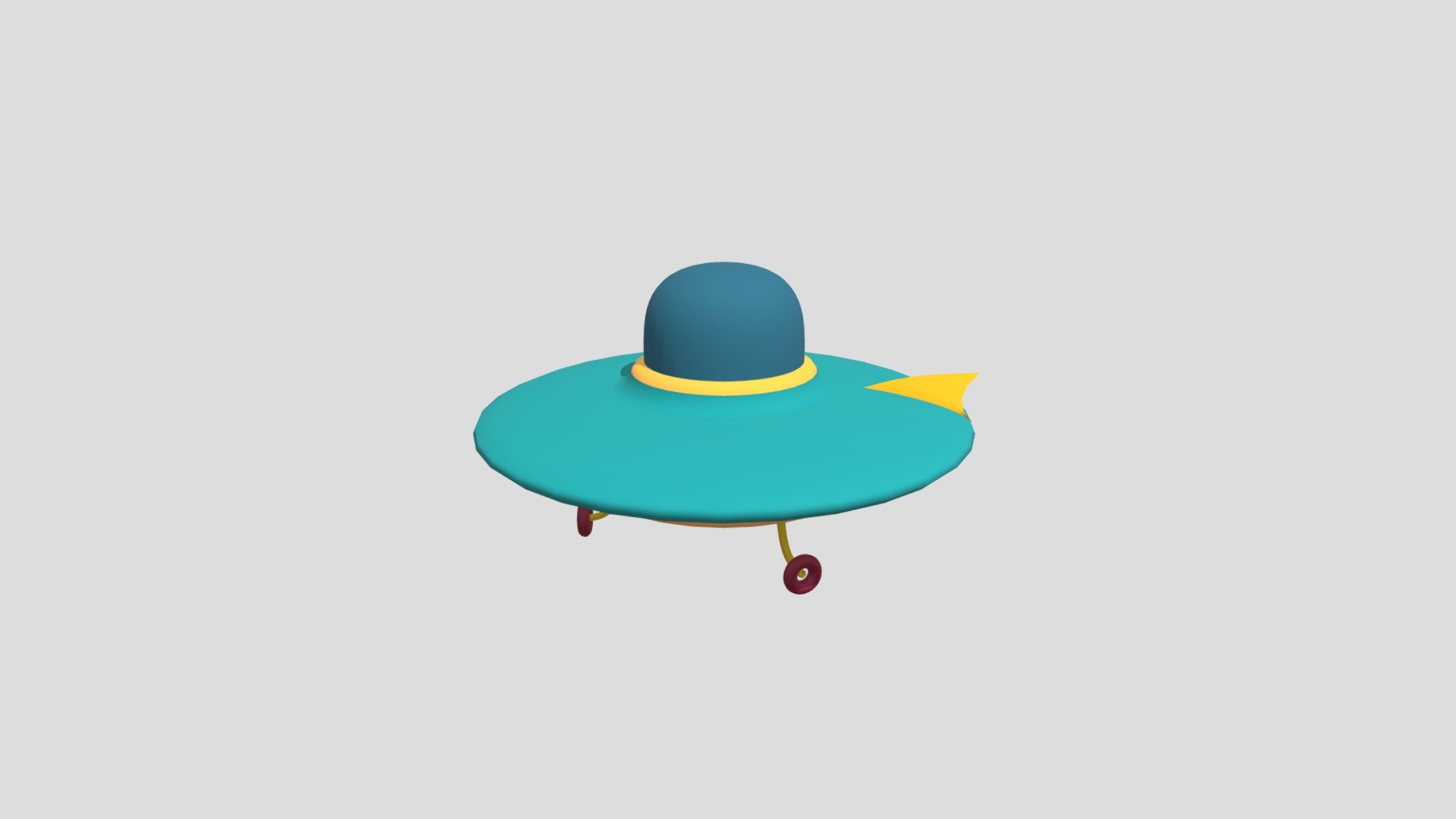 UFO Ship - 3D model by Victoria Renee (@virensa) [11b5cad] - Sketchfab