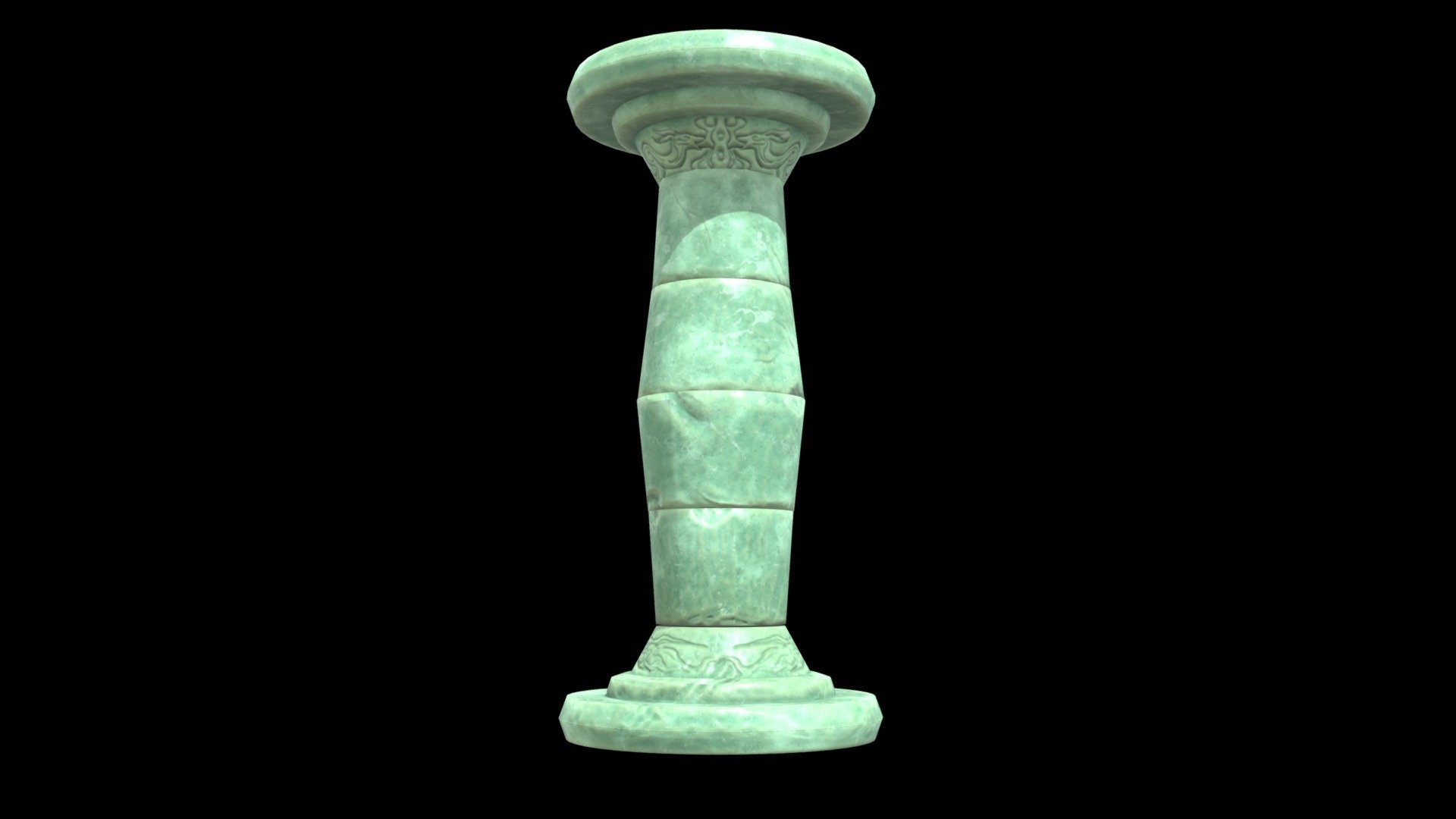 Pillar - 3D model by Paula Lopez (@paulopezlopez) [11b609d] - Sketchfab