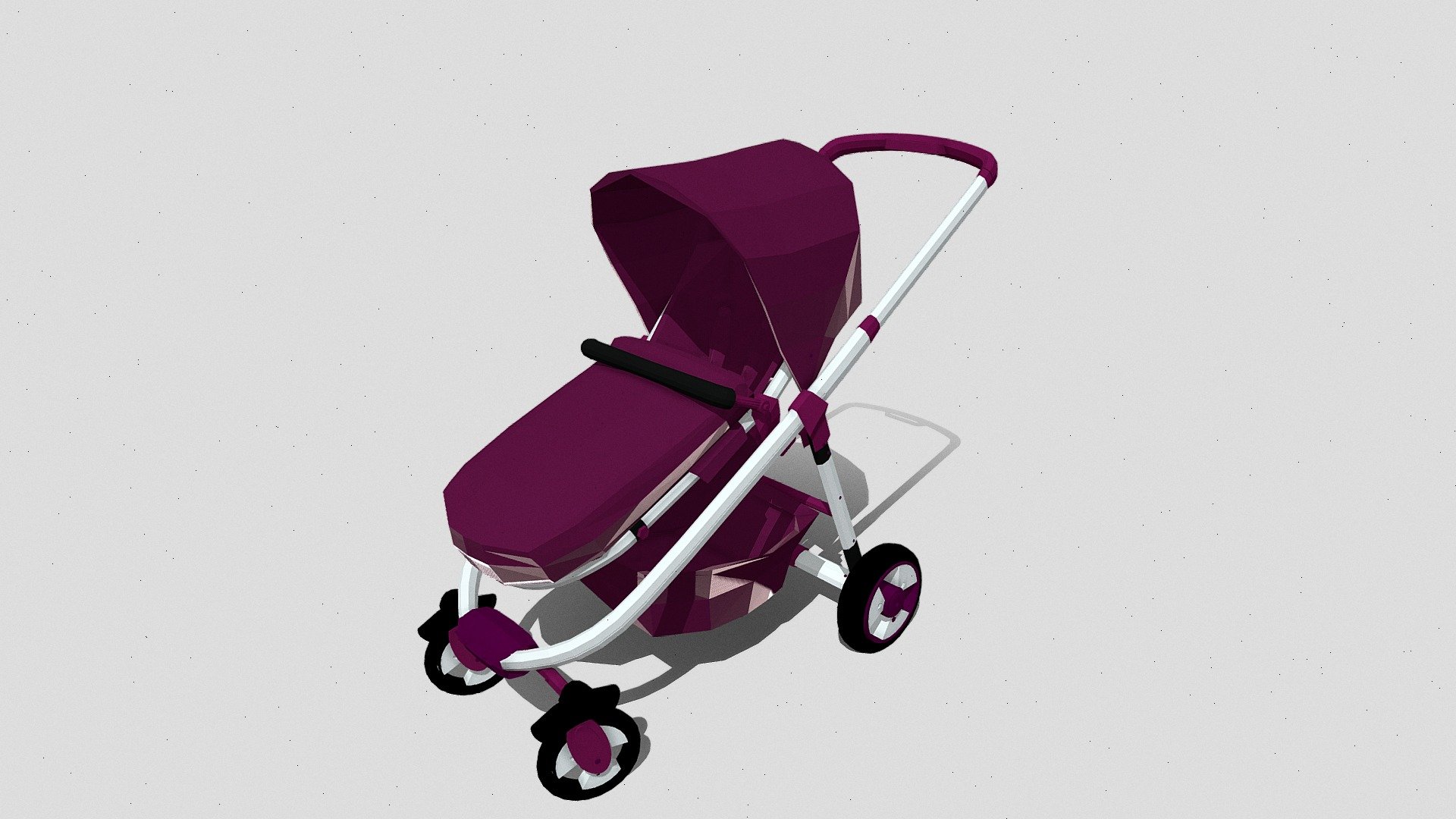 Stroller - Download Free 3D model by Dawn (@dawnio) [11b707a] - Sketchfab