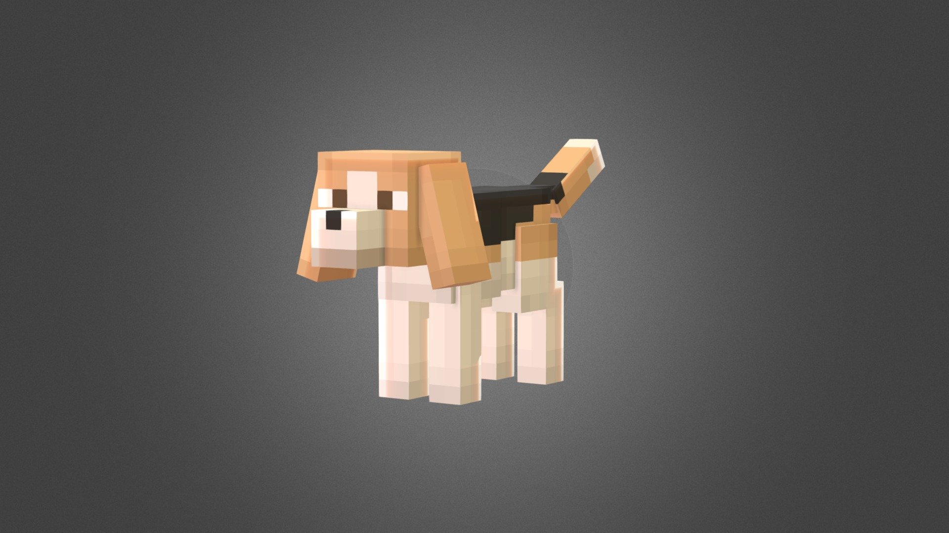 Beagle - Custom Minecraft Model - 3D model by jessdragon12 [11b75be ...