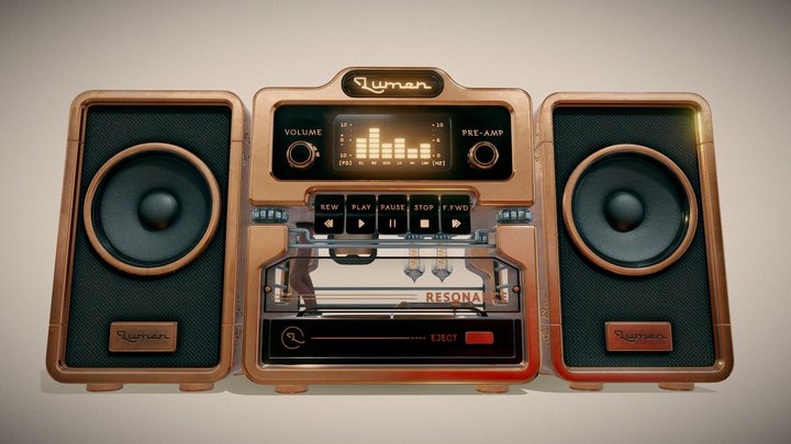 Retro 3D models - Sketchfab