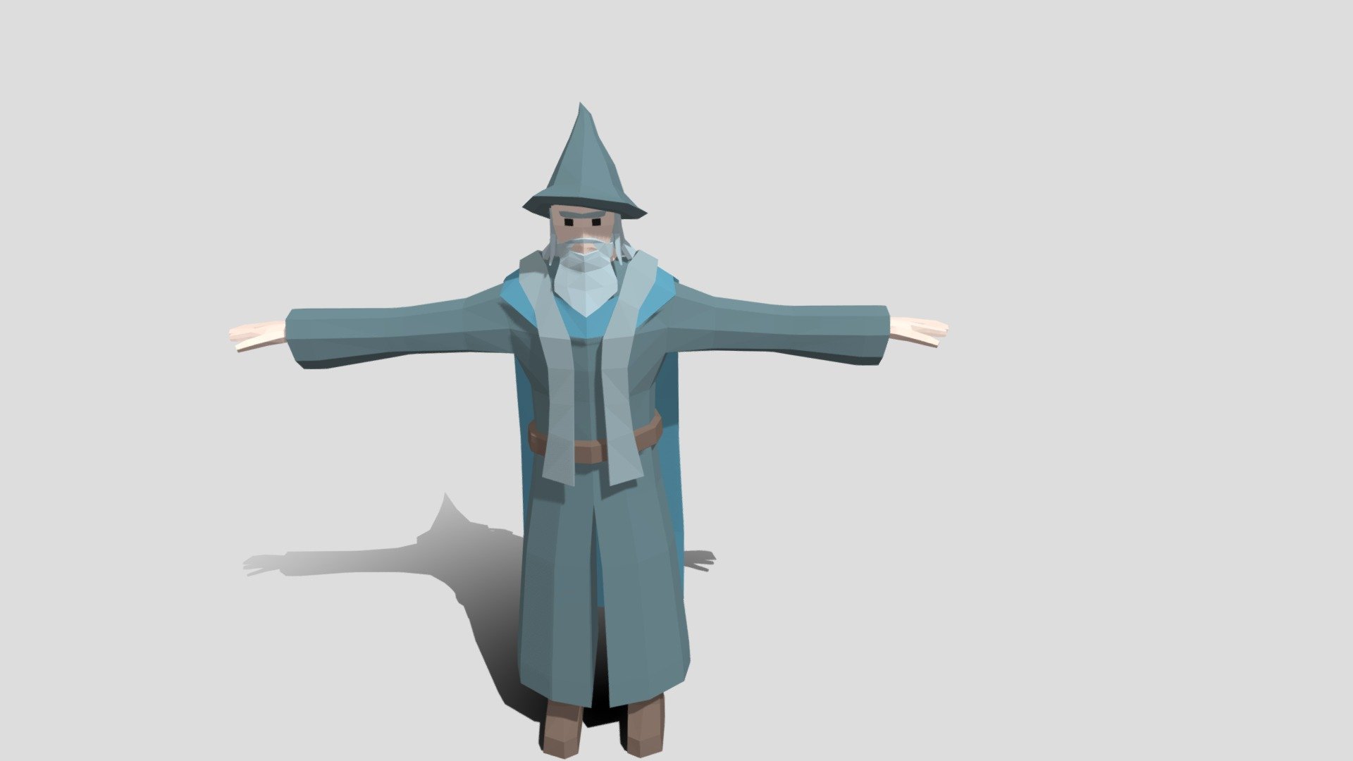 Gandalf - 3D model by Mitro123 [11ba0f8] - Sketchfab