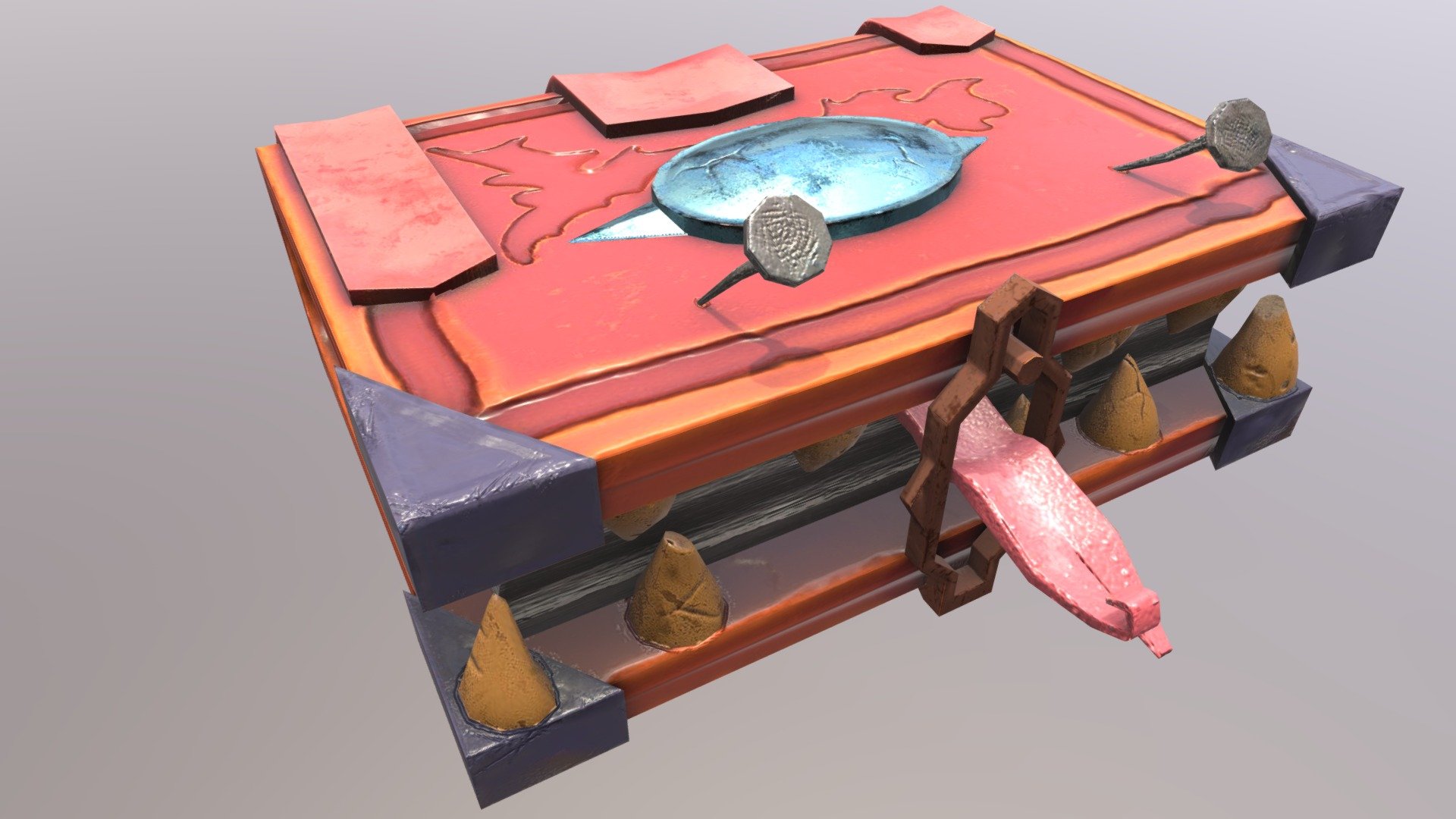 Low Poly Stylised Book - 3D model by MilanDobrita [11bb344] - Sketchfab