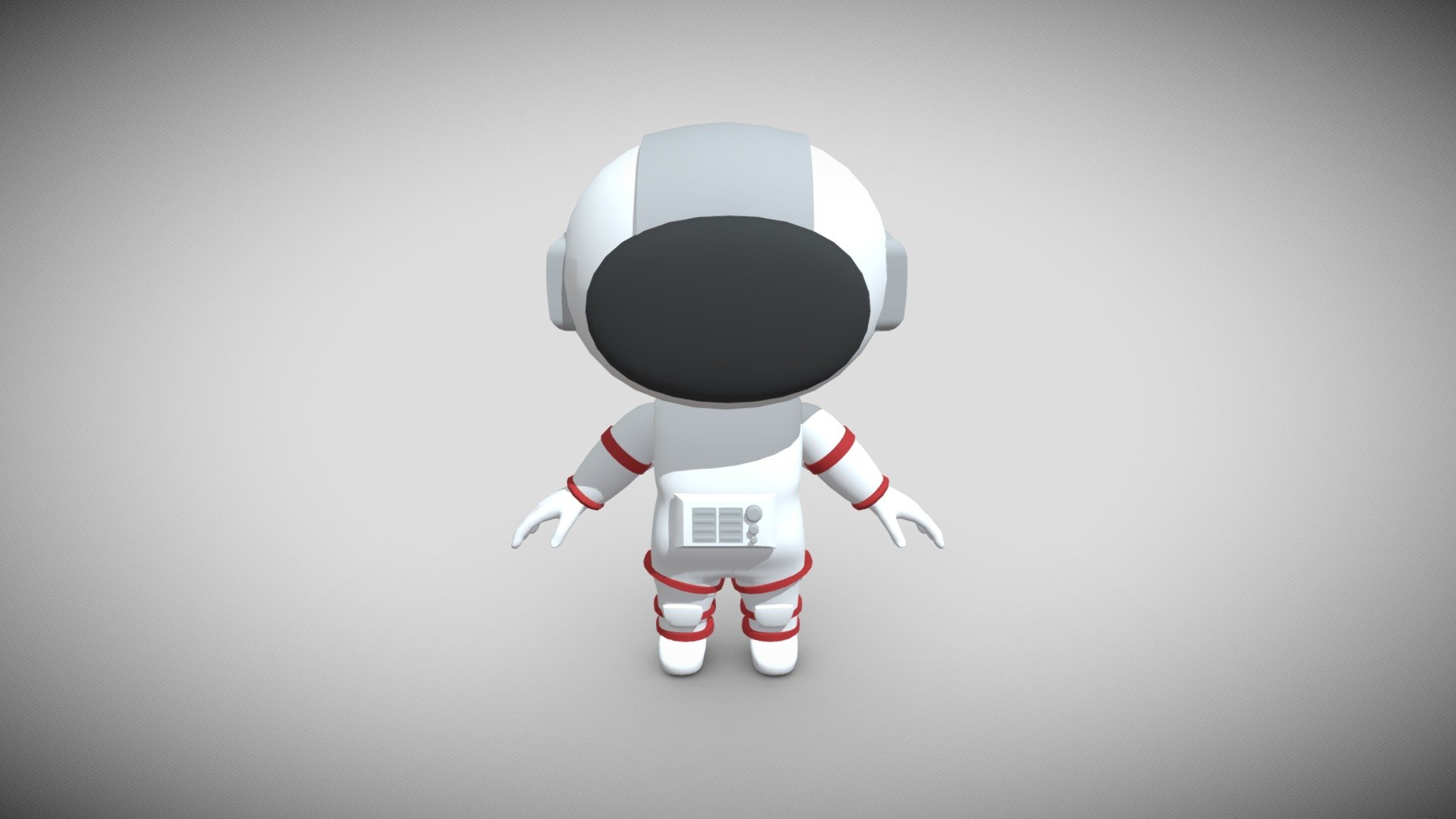 Cute Astronaut - Download Free 3D model by farooq.smurf [11bba8e ...