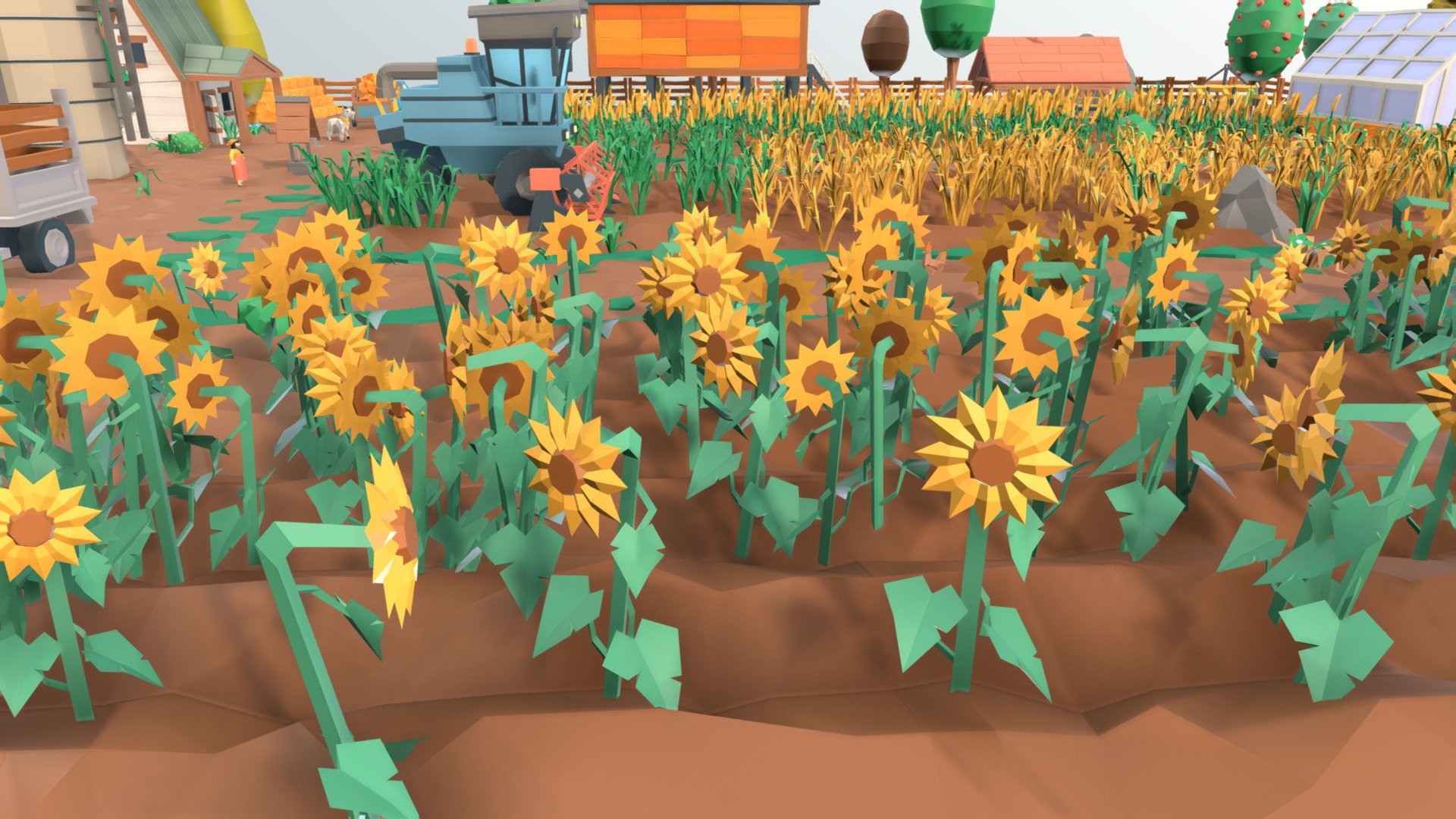 Farm Life - Model 2 - 3D model by VR 360° Expert (@vr360expert ...