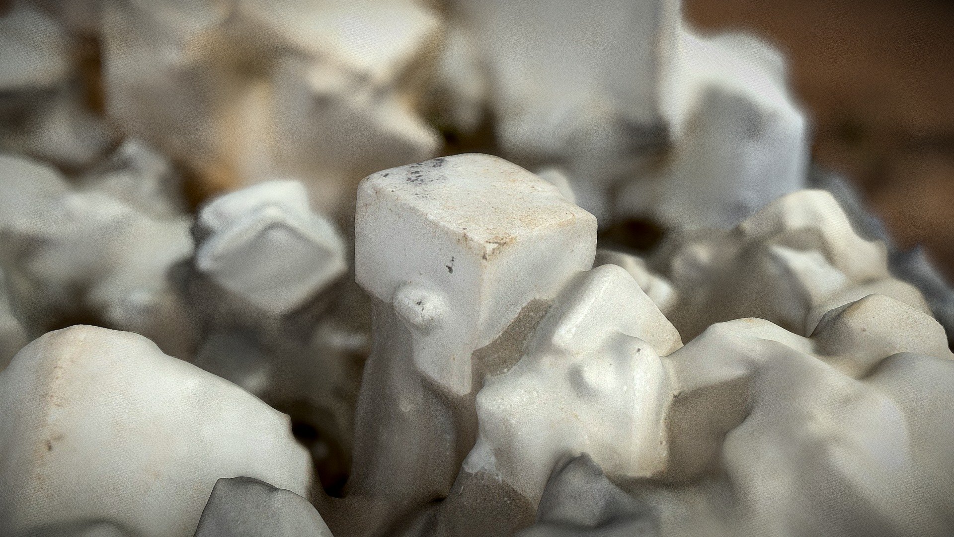 Calcite rhombohedrons (macro-photogrammetry) - 3D model by Museum of ...