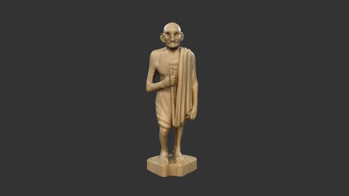 Gandhi 3D models - Sketchfab