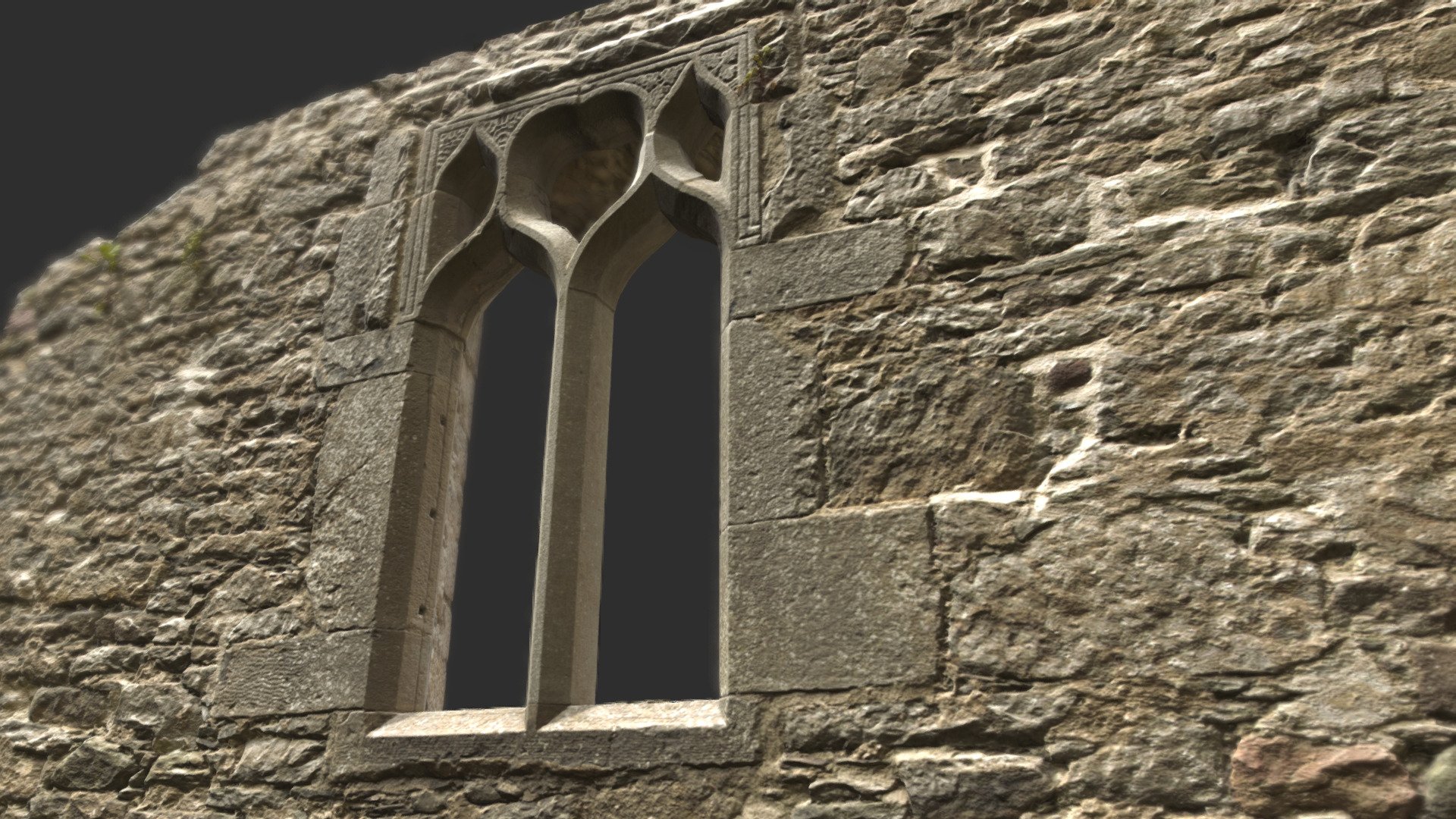 Medieval Window, Johnstown, Naas - Annotated - 3D model by Co. Kildare ...