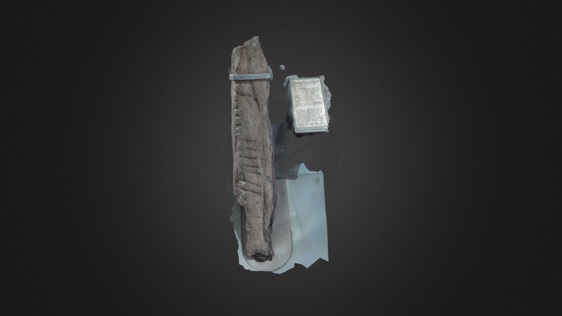 Cork: Ogham stone CIIC 61/ UCC 24 - Download Free 3D model by b ...