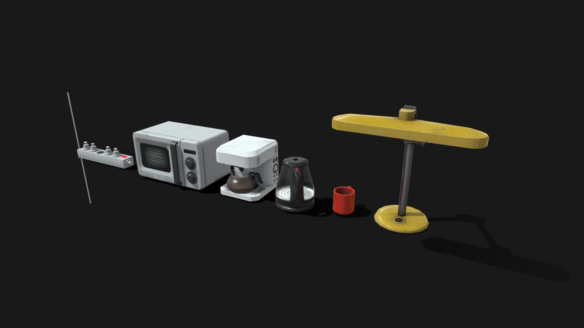 Modern Stuff for game - Download Free 3D model by Tink (@tinkov ...